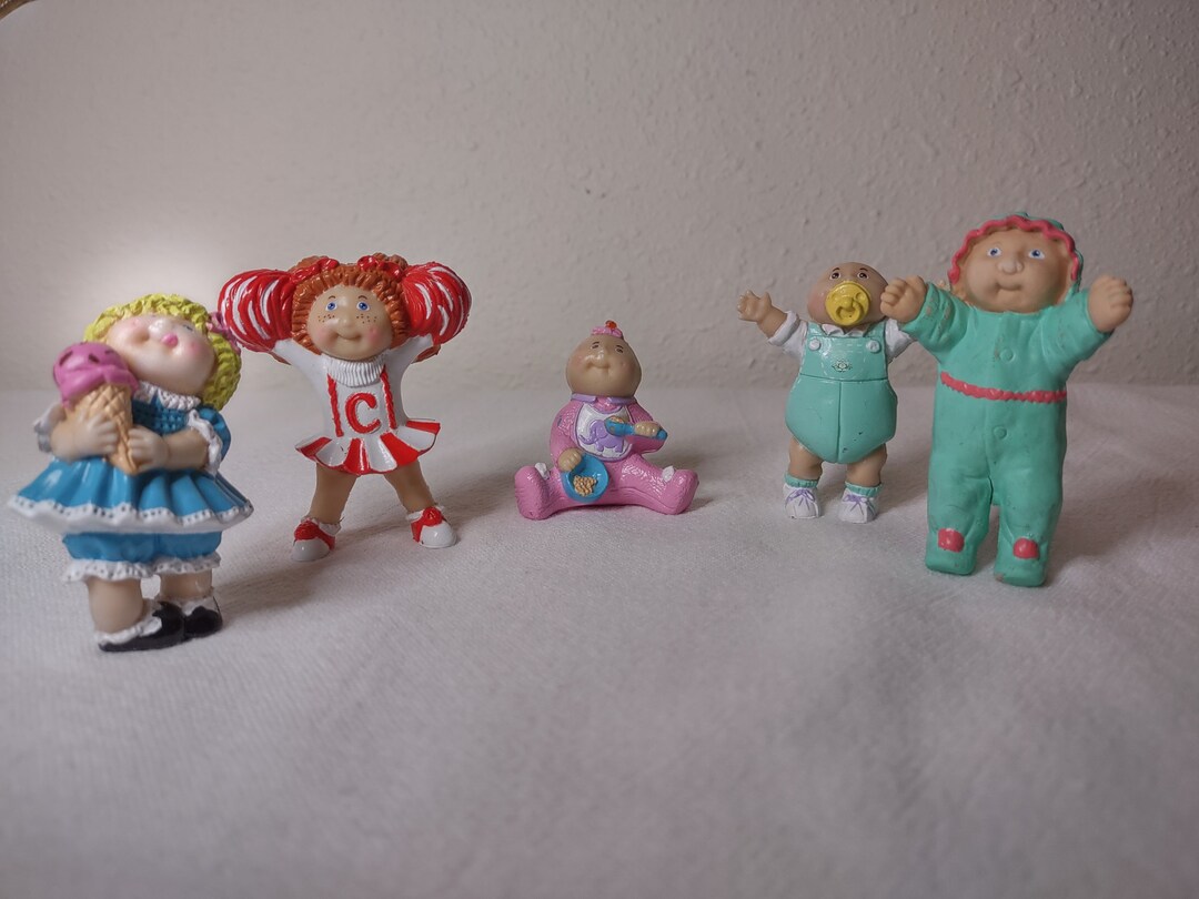 Vintage Cabbage Patch Kids Miniature Figurine, 80s Kids, 80s Toys, CPK ...