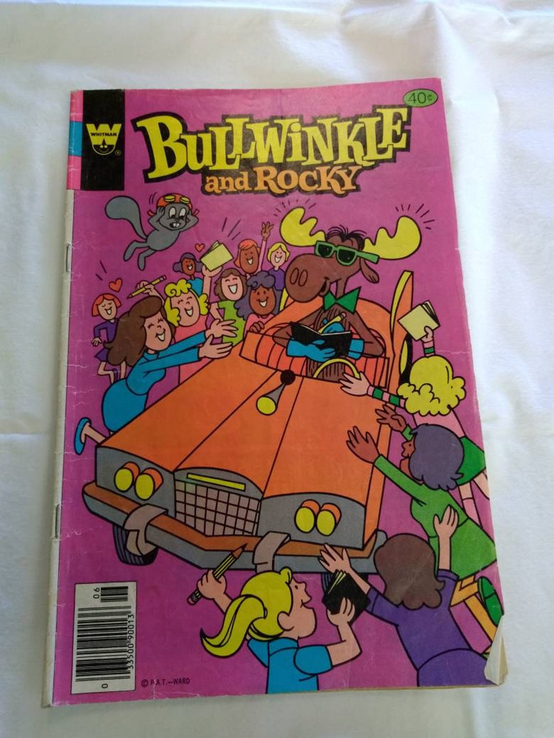 Vintage Whitman Comic, 'bullwinkie and Rocky', No. 21, June 1979 ...
