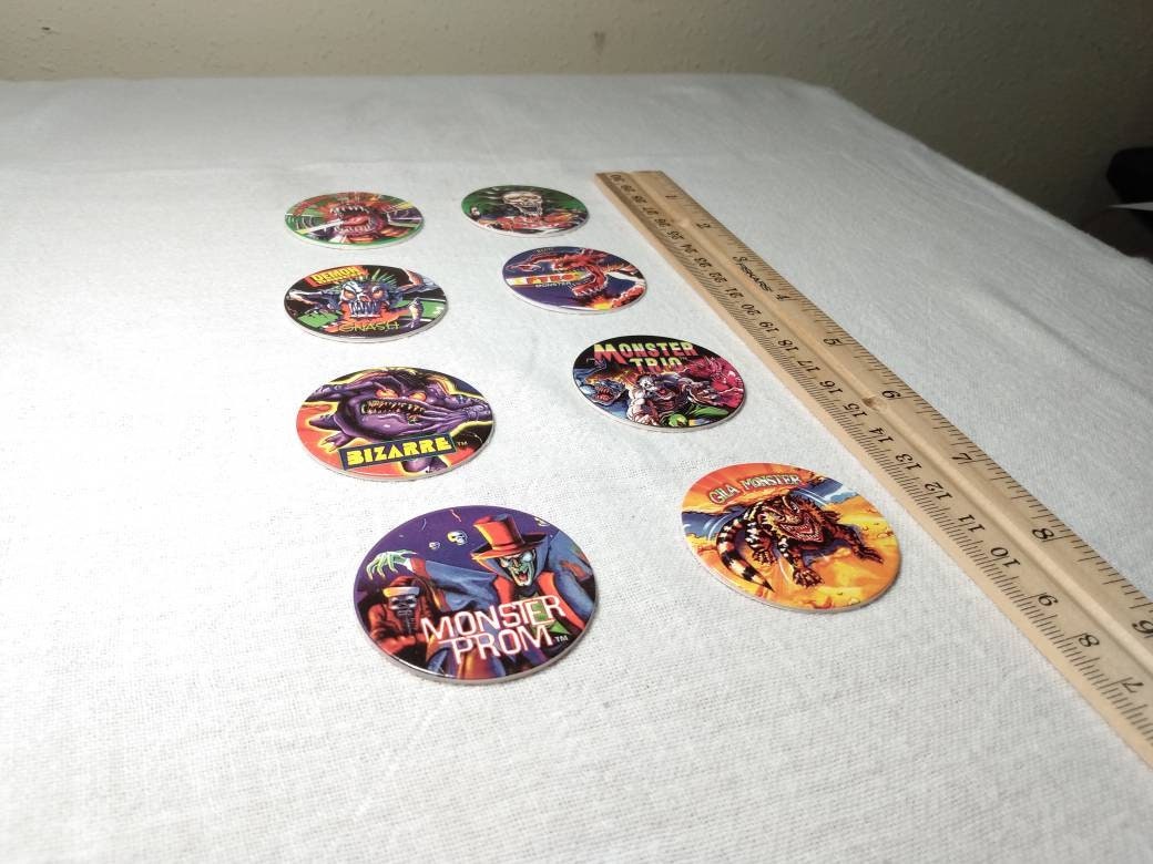 Vintage Milk Cap Game, Vintage Pog Game, Pog Discs, Milk Tabs, 90's ...