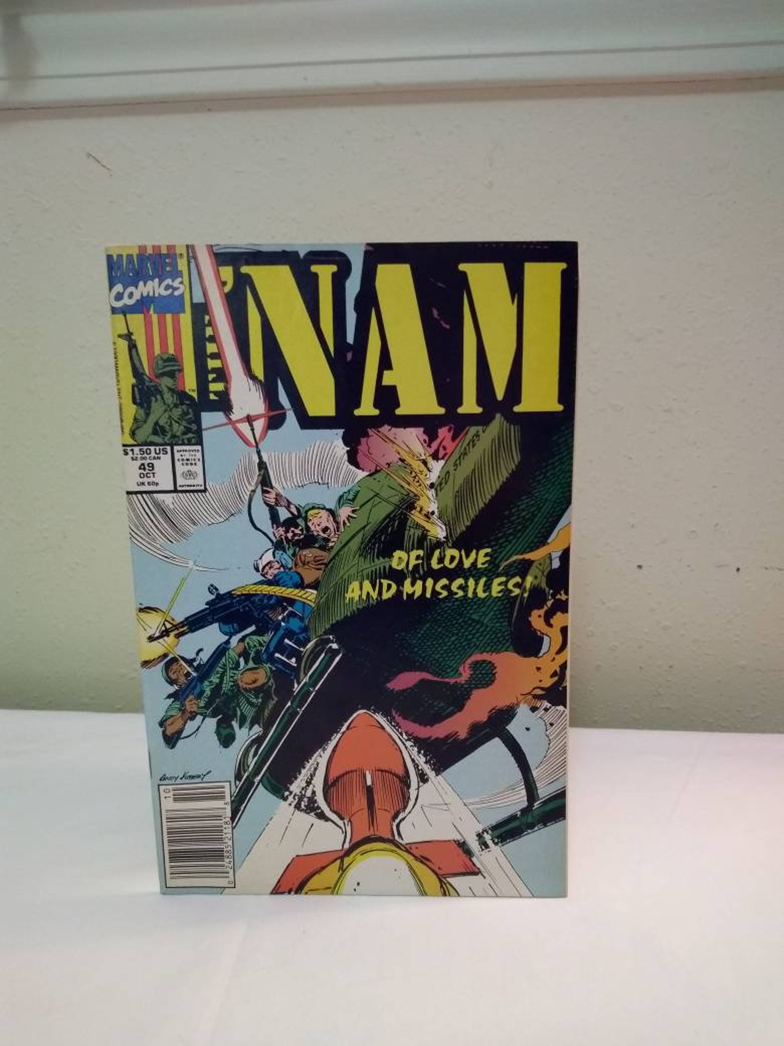 Vintage THE 'NAM Comic Book Marvel Comic Books MARVEL - Etsy