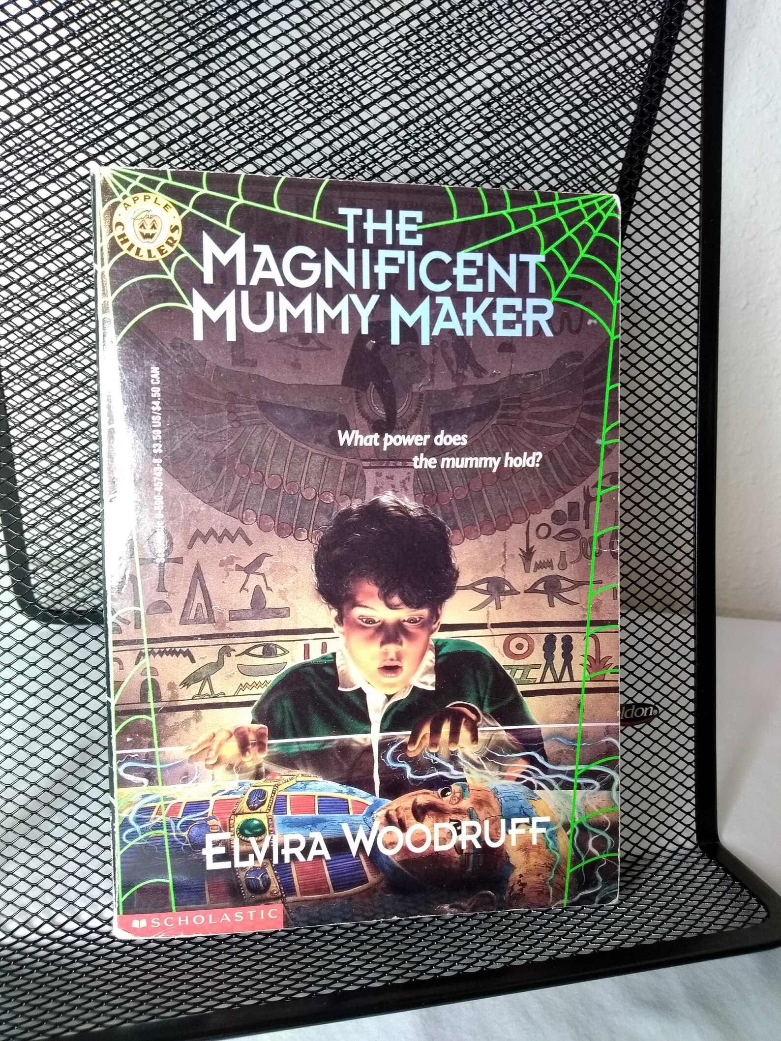 Book, the Magnificent Mummy Maker, by Elvira Woodruff, 1994, Scholastic ...