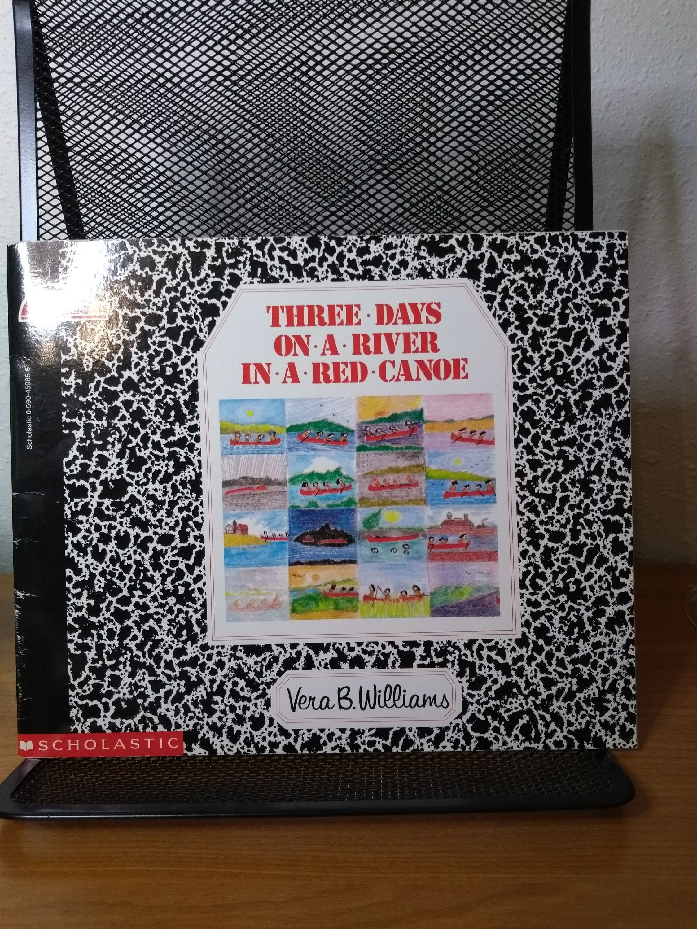 Vintage Book Three Days on the River in a Red Canoe by Vera - Etsy