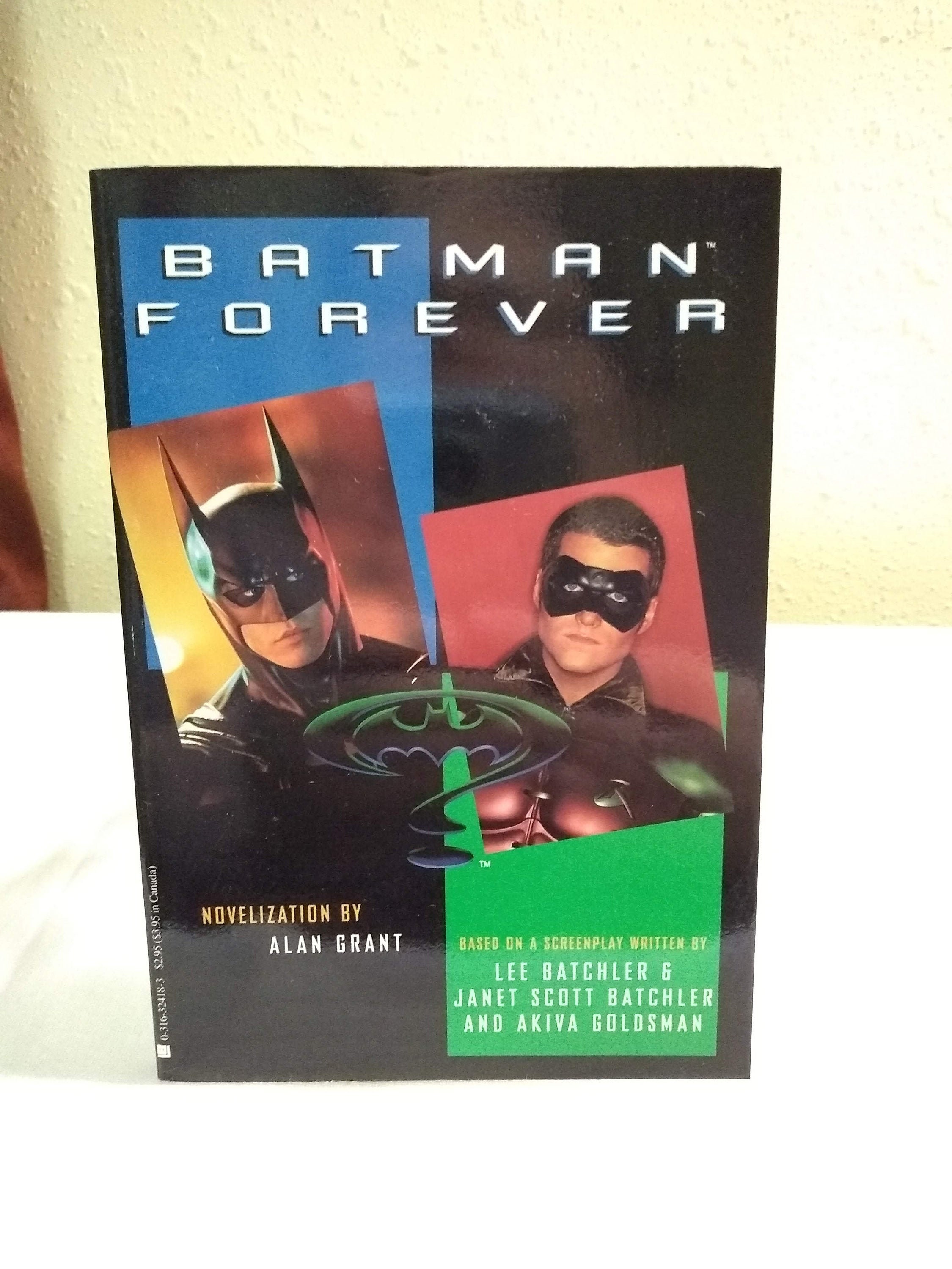 Vintage Book, Batman Forever, Novelization by Alan Grant, Screenplay by ...
