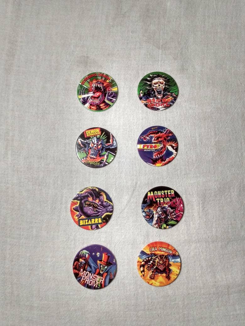 Vintage Milk Cap Game, Vintage Pog Game, Pog Discs, Milk Tabs, 90's ...