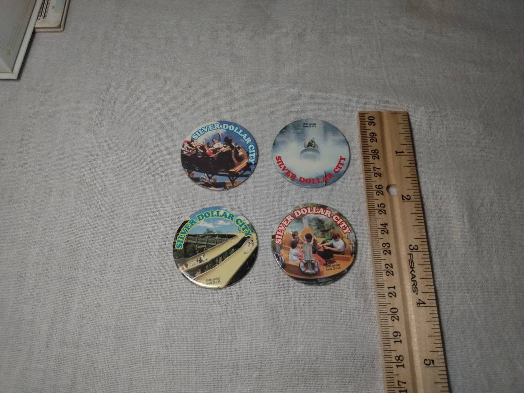 Vintage Milk Bottle Cap, Collectible, Silver Dollar City, Memorabilia ...