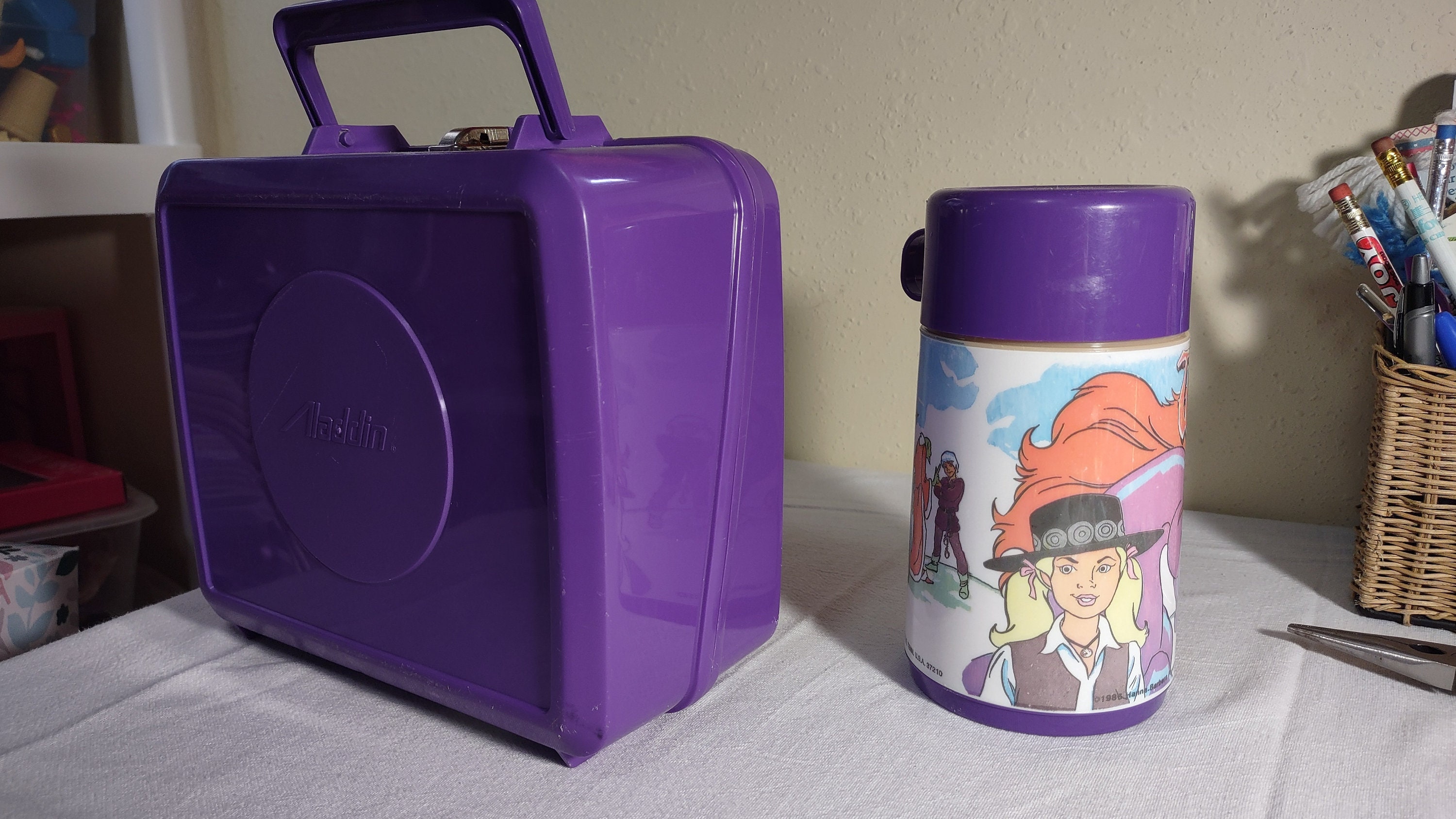 Vintage Wildfire Lunch Box, 1986, Hanna-barbera Productions, Aladdin ...