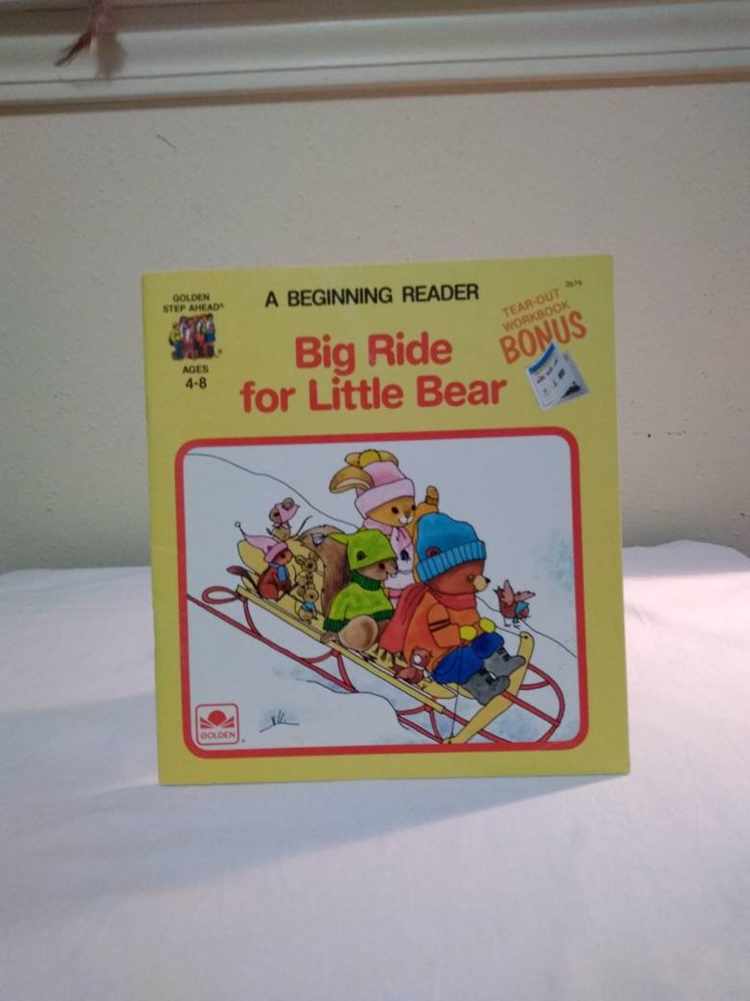 Two Vintage Golden Books, Beginning Readers, Age 4-8, 1987, Western ...