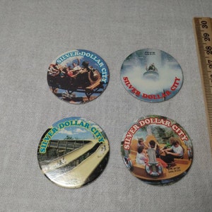 Vintage Milk Bottle Cap, Collectible, Silver Dollar City, Memorabilia ...