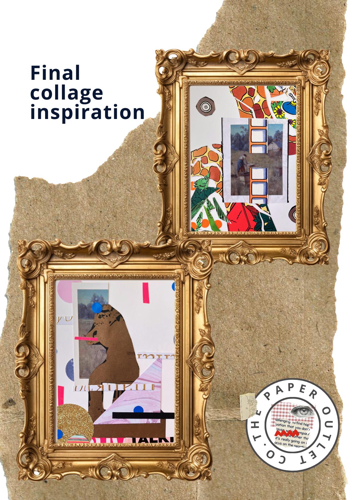 Curated Collage Kit | 20-piece Modern and Vintage Ephemera for ...