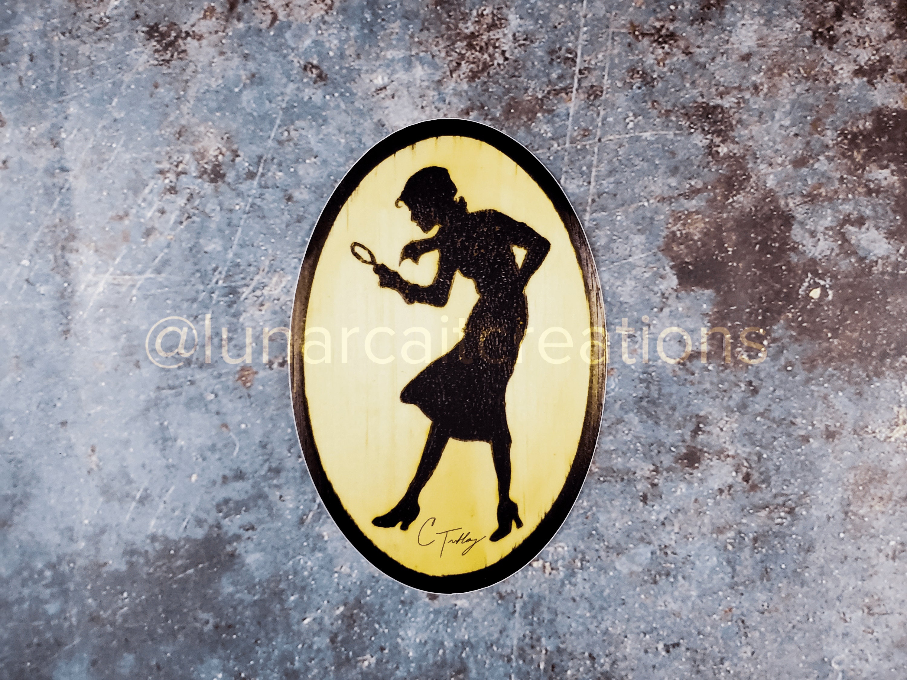 Nancy Drew Silhouette Tattoo