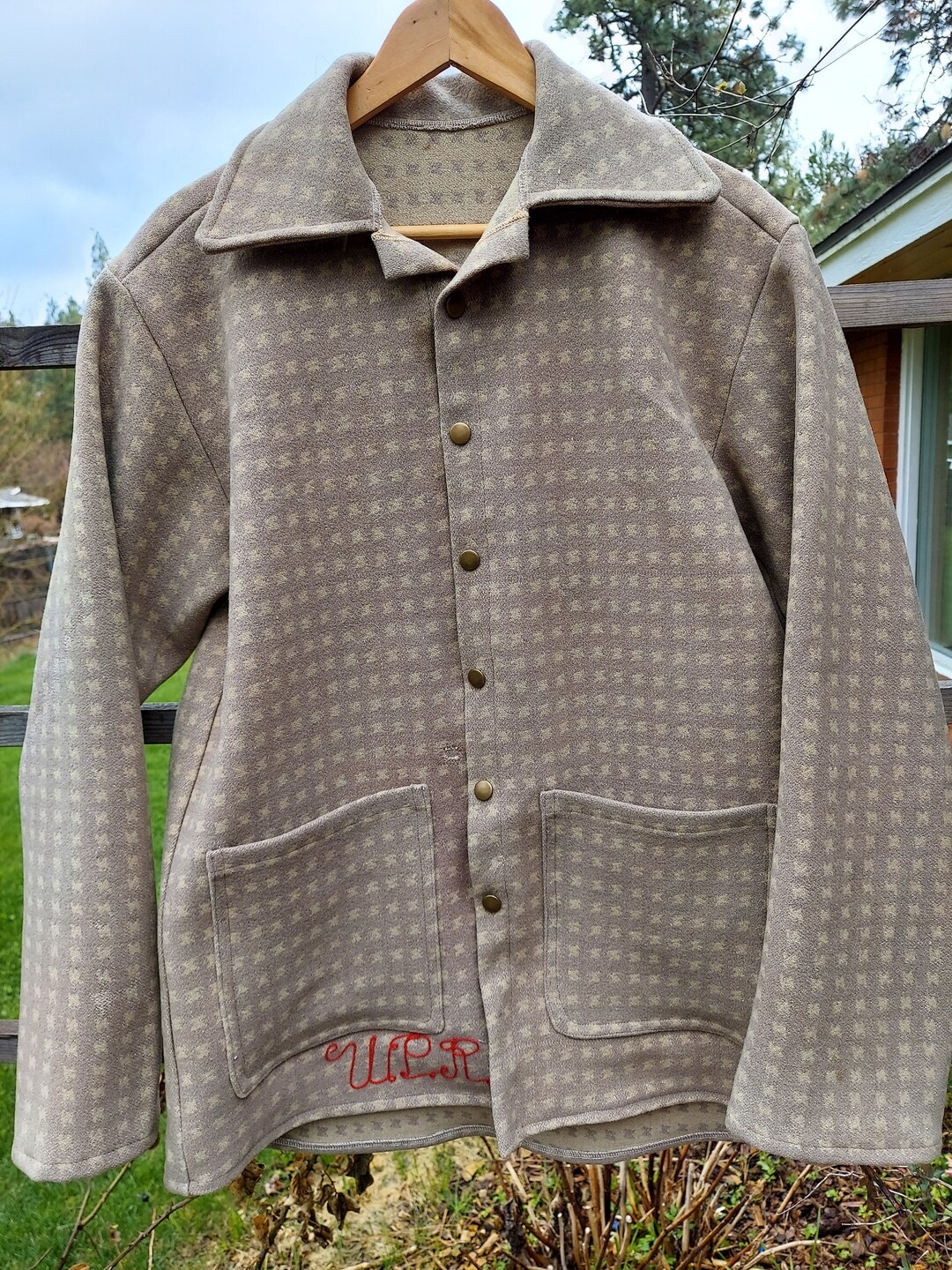 1924 Pullman Railroad Blanket Wool Chore Coat - Etsy
