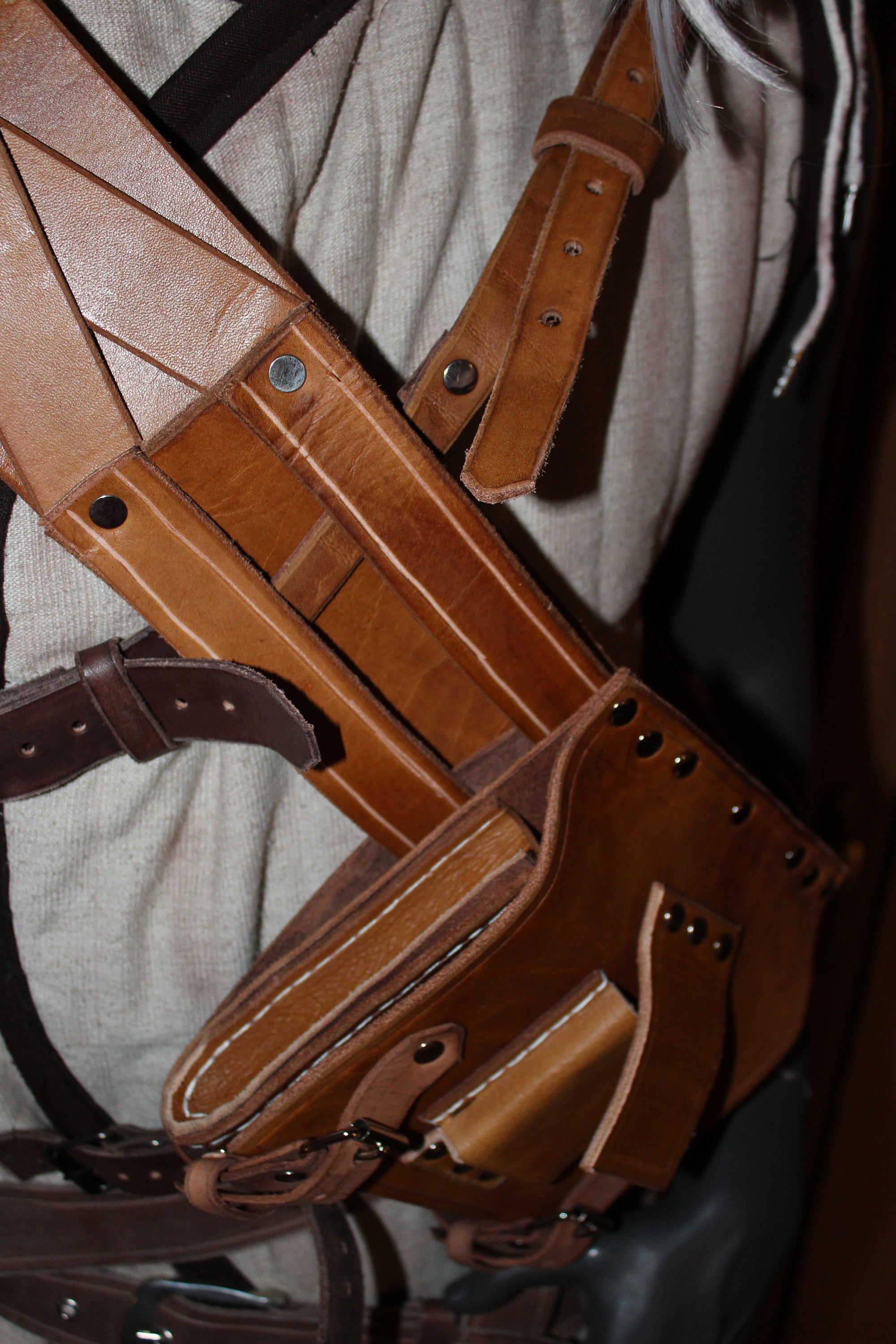 Geralts Utility Bandalier Witcher 2 Inspired - Etsy