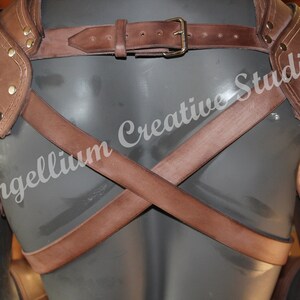 Leather Shoulder Armor Guards - Etsy
