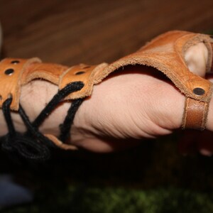 Leather Hand Guard for Archery - Etsy