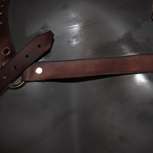 Leather Shoulder Guard, Shoulder Armor (universal - L/R Shoulder) - Etsy