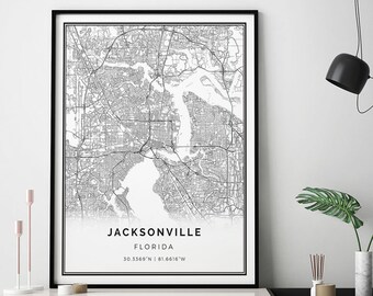 Florida map canvas | Etsy