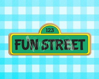 5 Street Sign Cookie Cutter NA8131 - Etsy