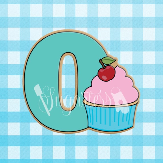 Food & Fermenting Tools & Utensils Number 0 Cookie Cutter Zero Cupcake ...