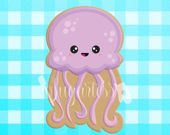 Jellyfish 1 Cookie Cutter - Etsy