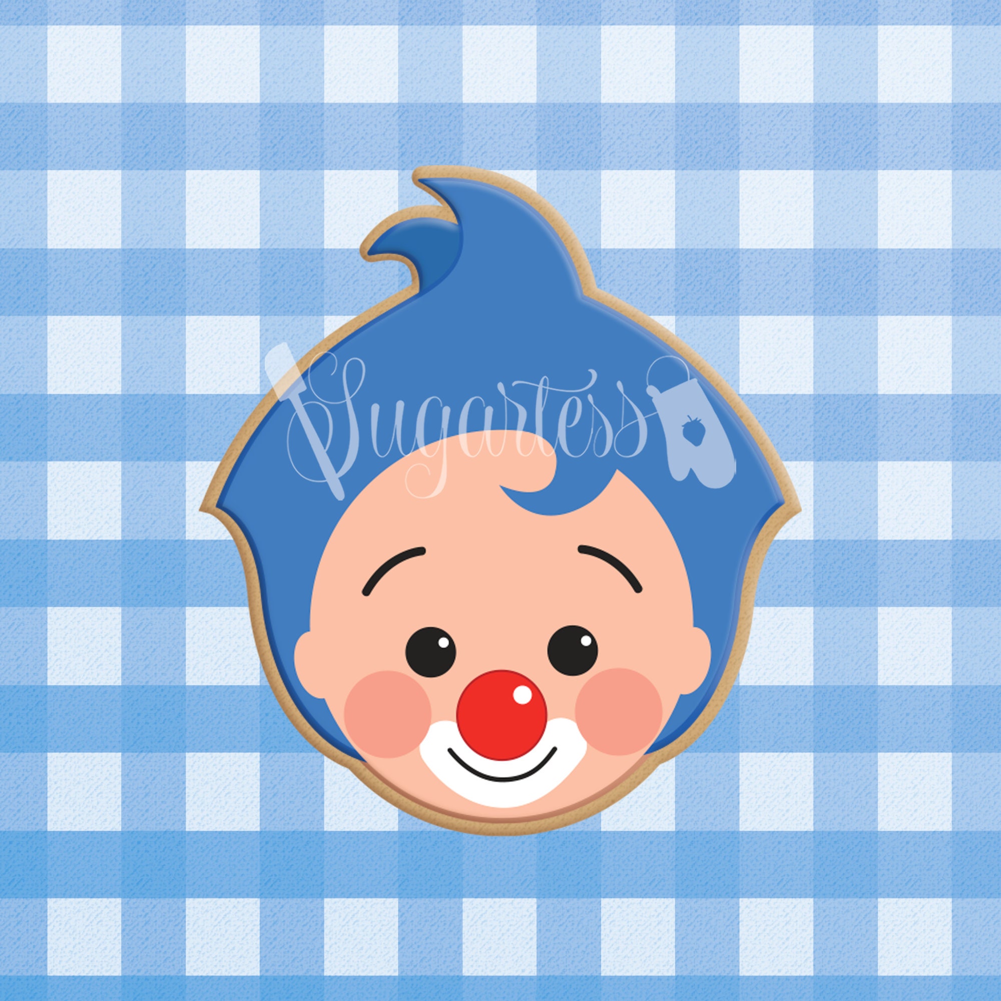 Plim Plim Clown Head Character Cookie Cutter - Etsy Israel