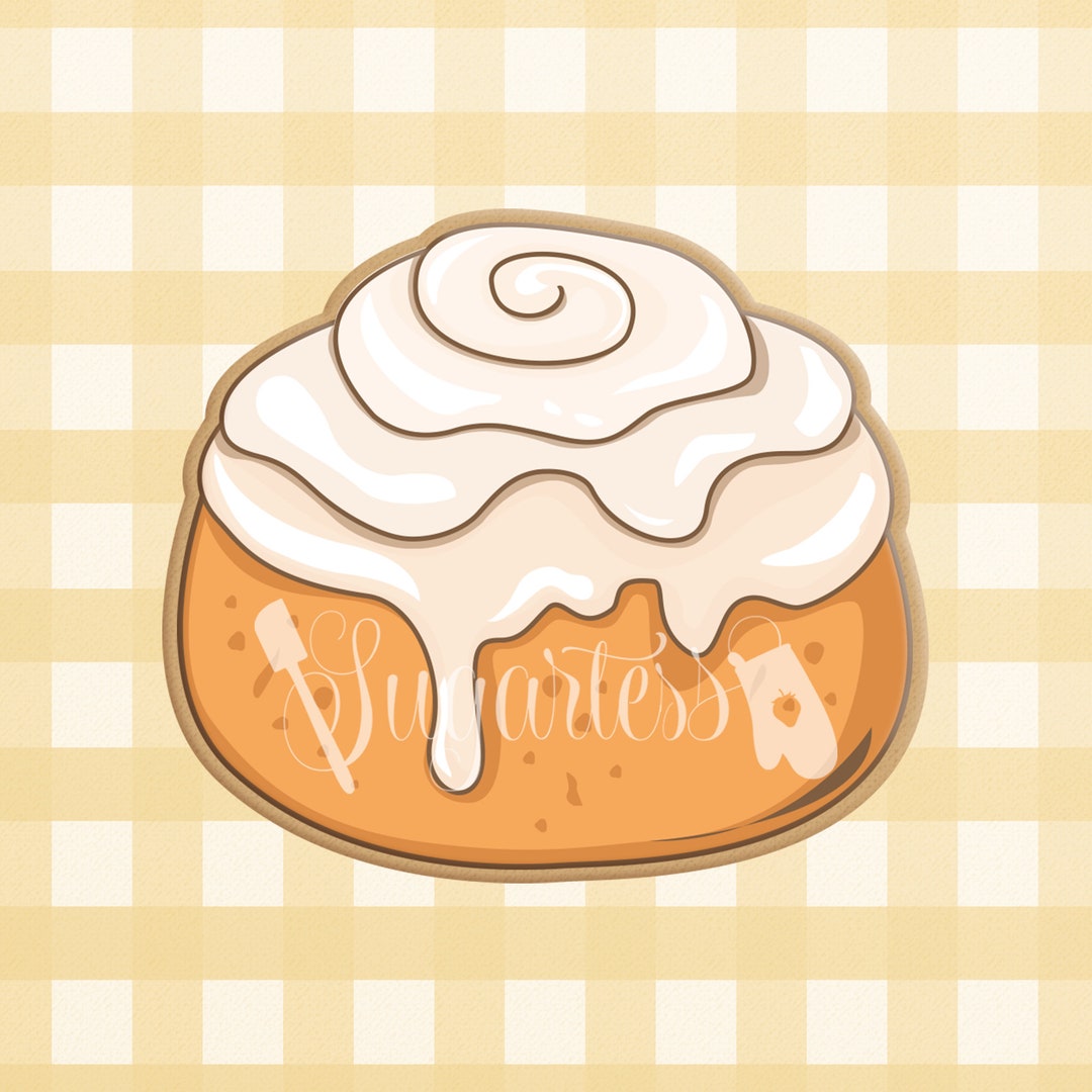 Cinnamon Roll Cookie Cutter - Etsy