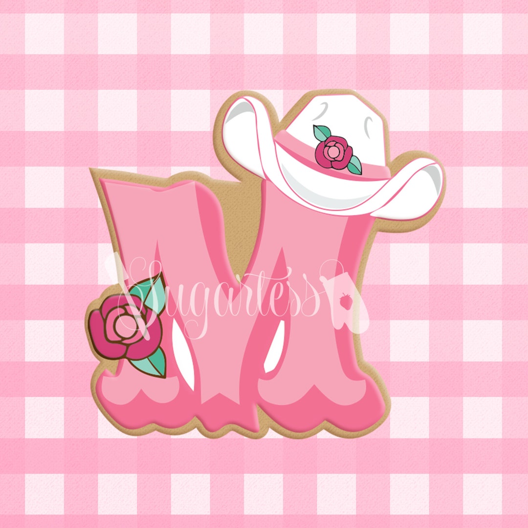 Cowgirl Western Font Alphabet Letters Numbers & Symbols - Etsy