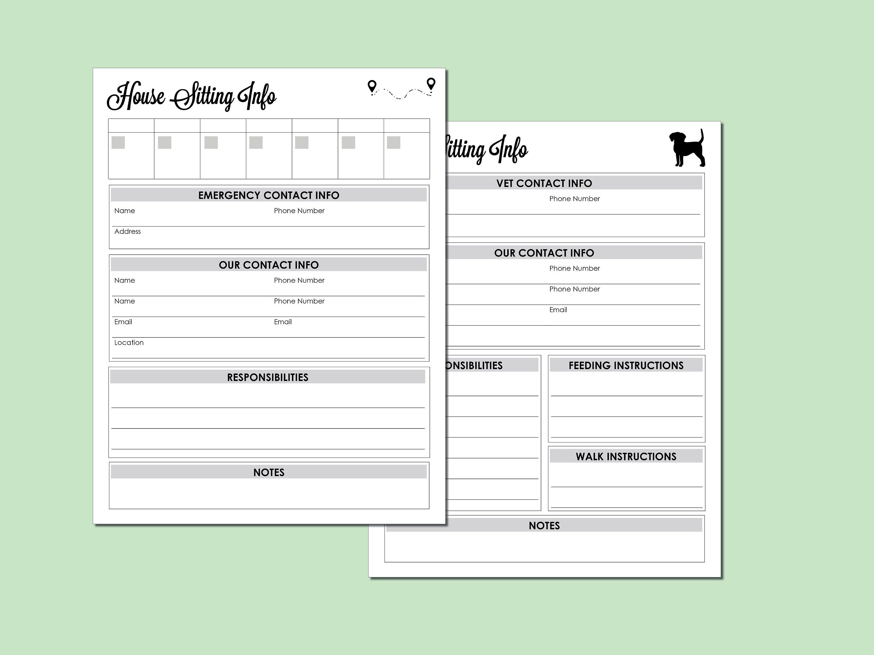 Printable Road Trip Planner | Editable PDF | Trip Itinerary Planner ...