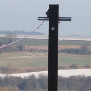 Heavy Duty Metal Modern Design Washing Line Post / Steel Clothes Line ...