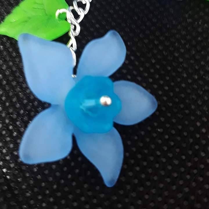 Flower Keyring - Etsy