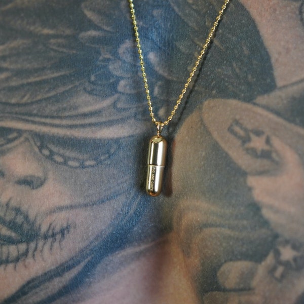 Pill Necklace - Etsy