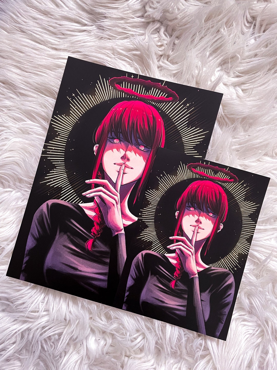 CHAINSAW Makima Art Print - Etsy