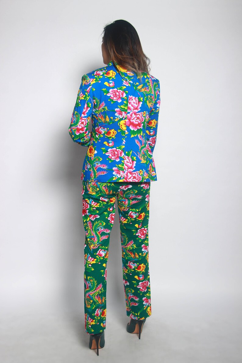 Dongbei Flower Statement Suit - Etsy