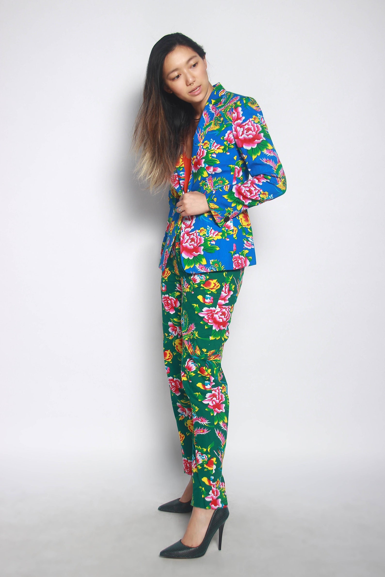 Dongbei Flower Statement Suit - Etsy