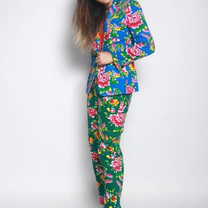 Dongbei Flower Statement Suit - Etsy