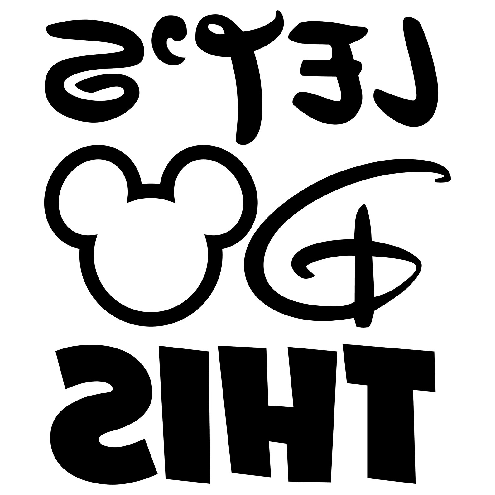 Let's Do This SVG Disney svg DXF png instant download | Etsy