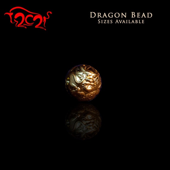 Dragon 3D 24k Solid Gold Traditional Chinese New Year 2021 for | Etsy