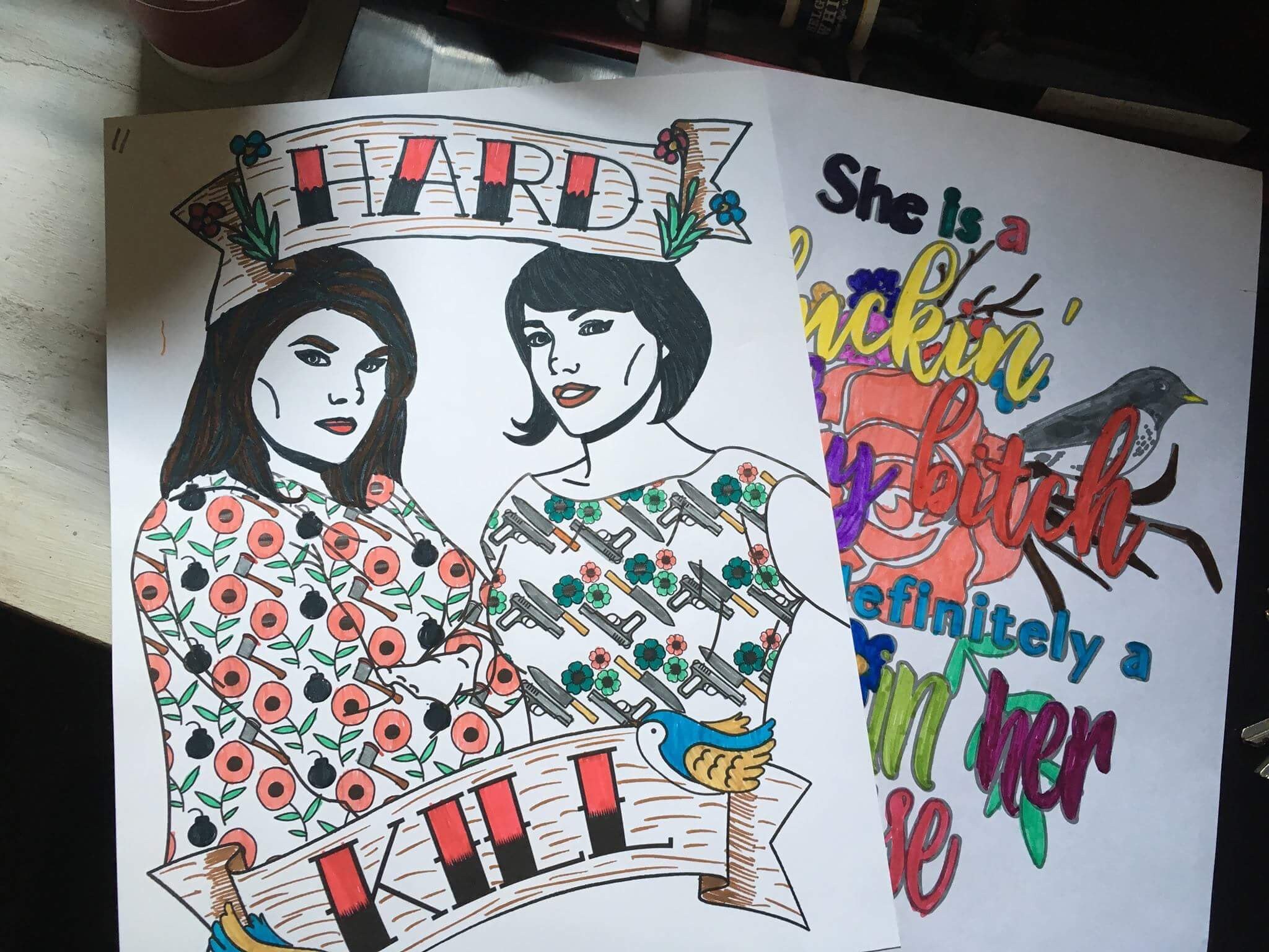 SSDGM print from home coloring pages DIGITAL DOWNLOAD My Favorite ...