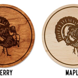 Turkey Hunting Coaster – Click to See Multiple Designs – Crafted From ...