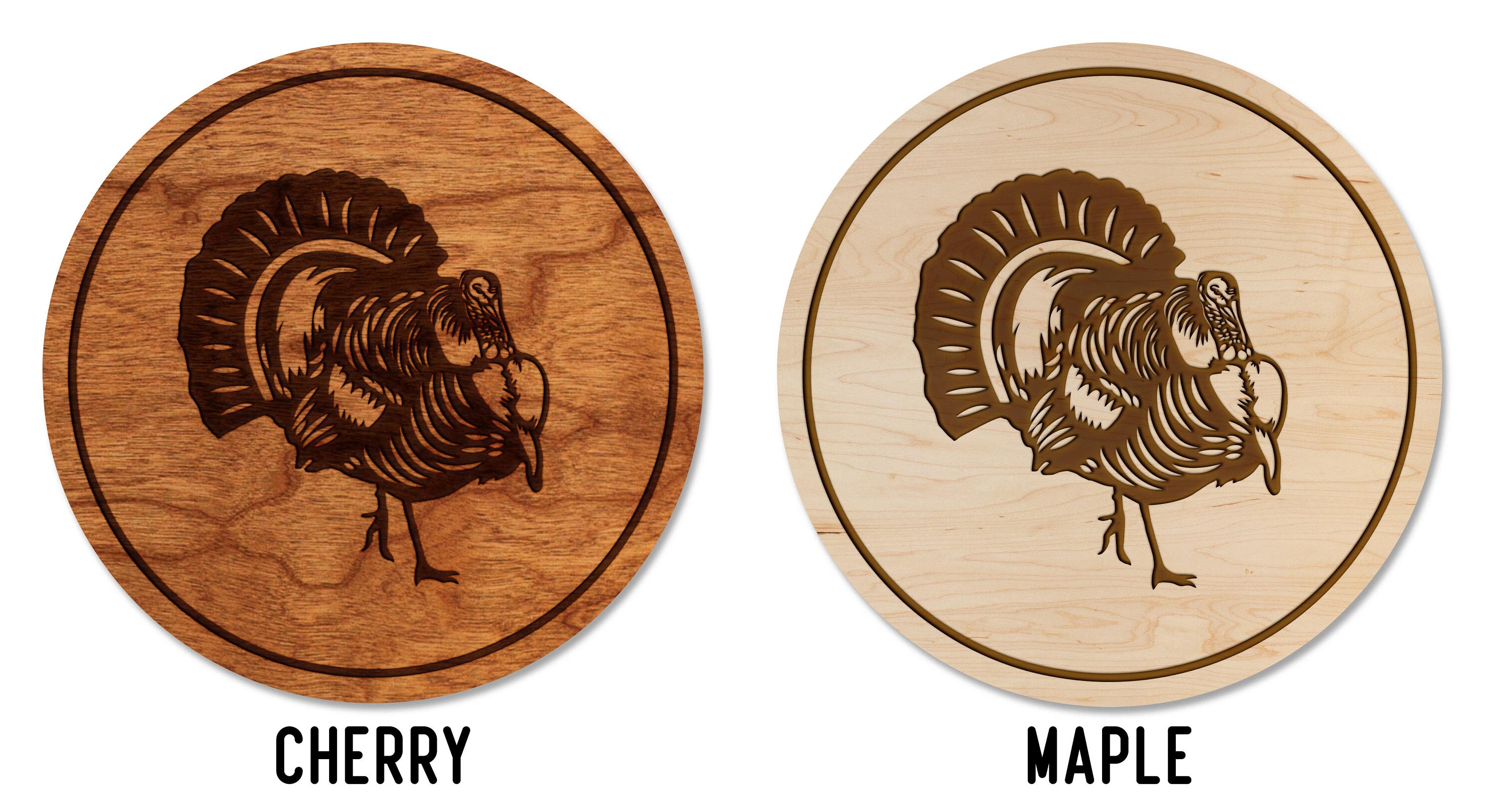 Turkey Hunting Coaster Click to See Multiple Designs - Etsy