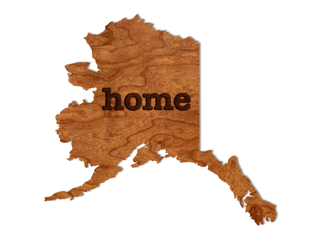 Home State Map All 50 States Available Crafted From Cherry or Maple ...