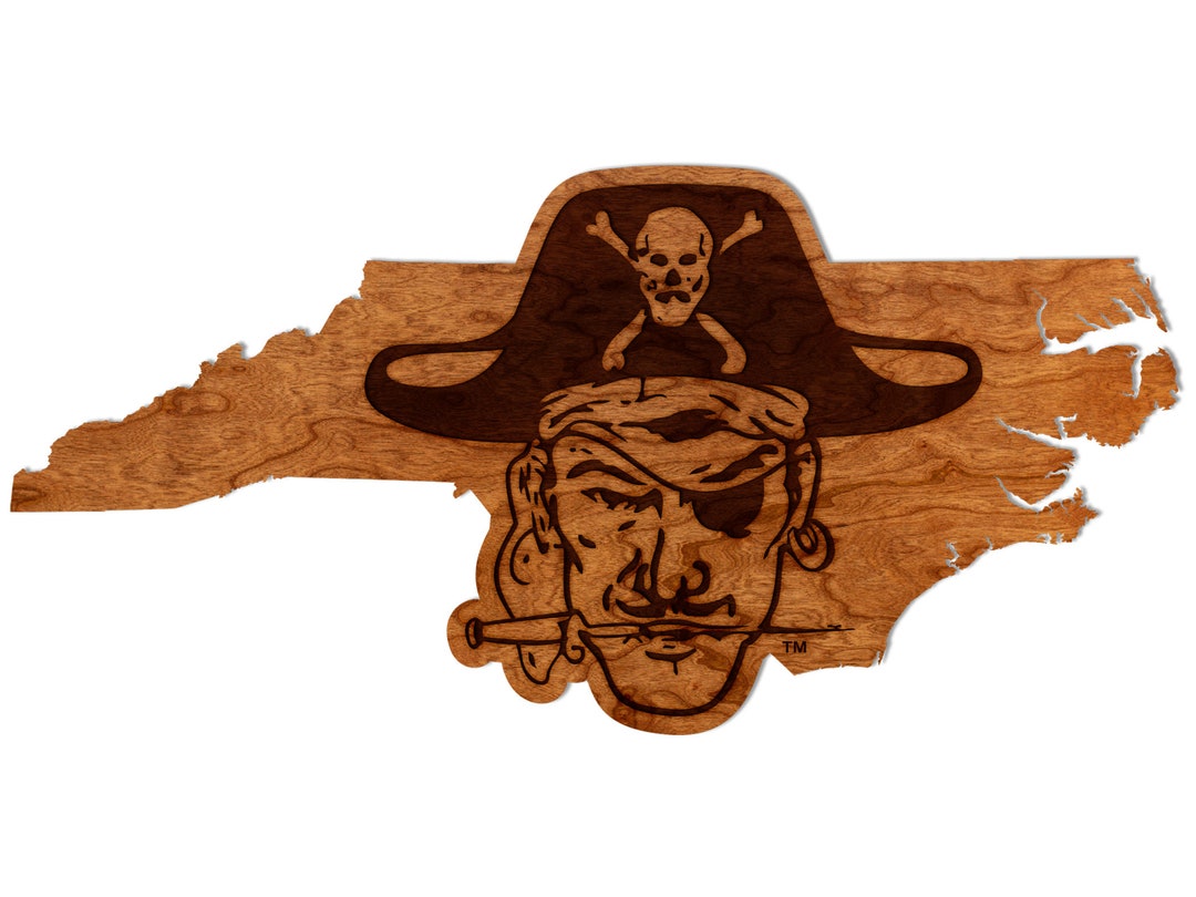 East Carolina University ECU Wall Hanging Crafted From Cherry or Maple ...