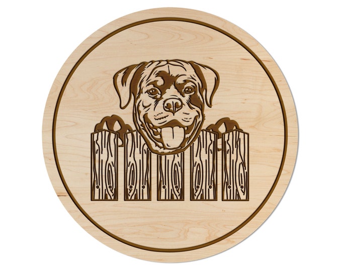 Dog Coaster Multiple Breeds Available Crafted From Cherry - Etsy