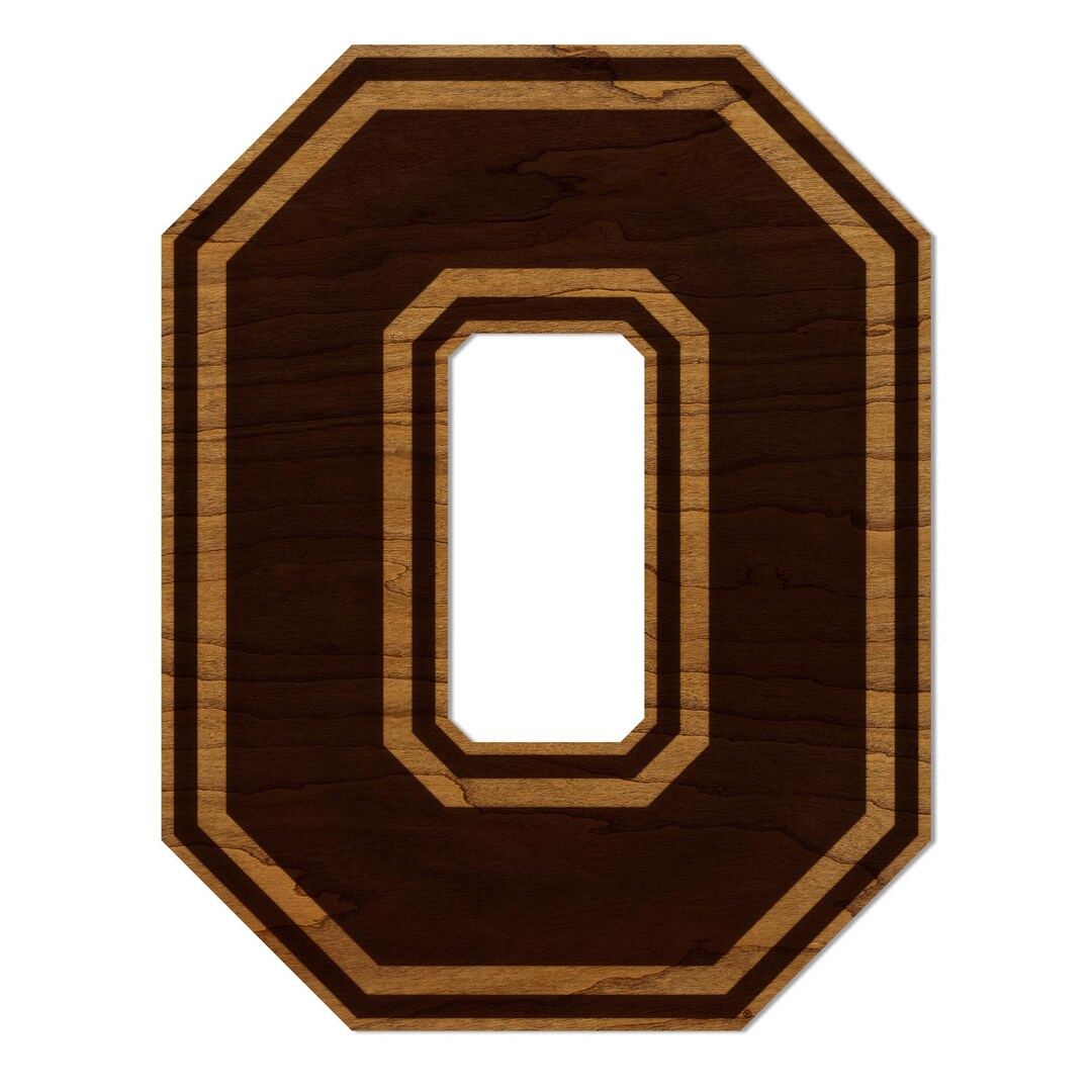 Ohio State University O Wall Hanging - Crafted From Cherry or Maple ...