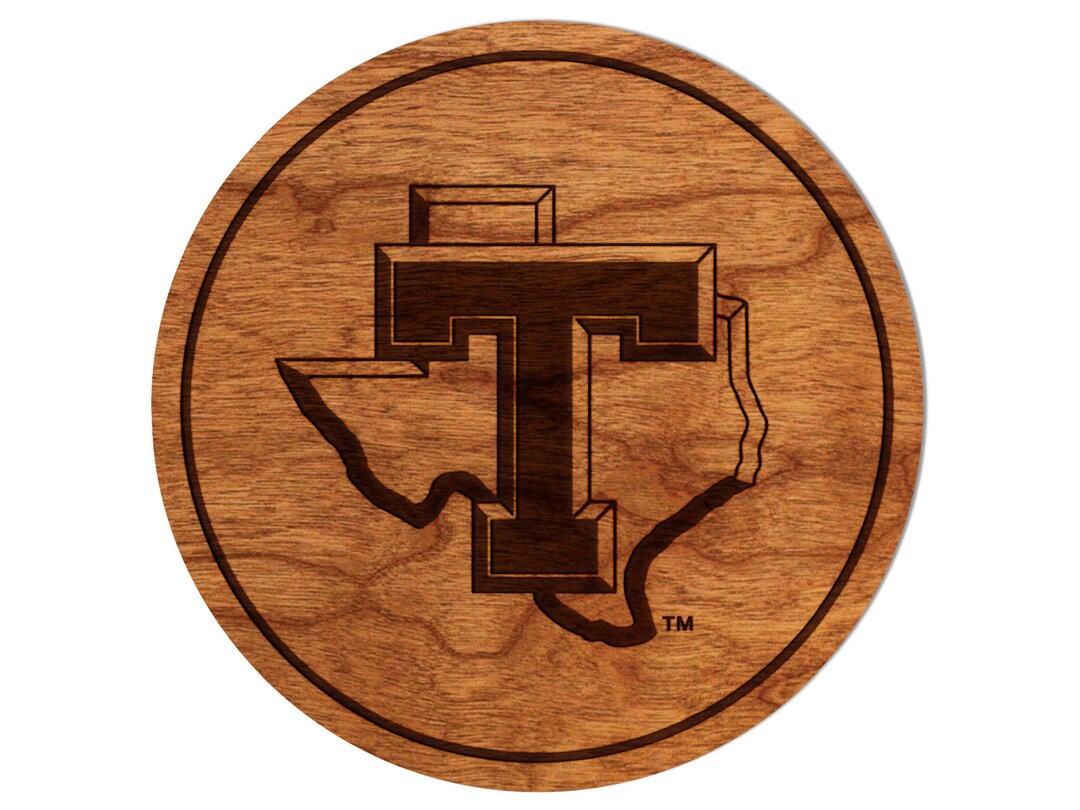 Tarleton State Logo Coaster Crafted From Cherry or Maple - Etsy UK