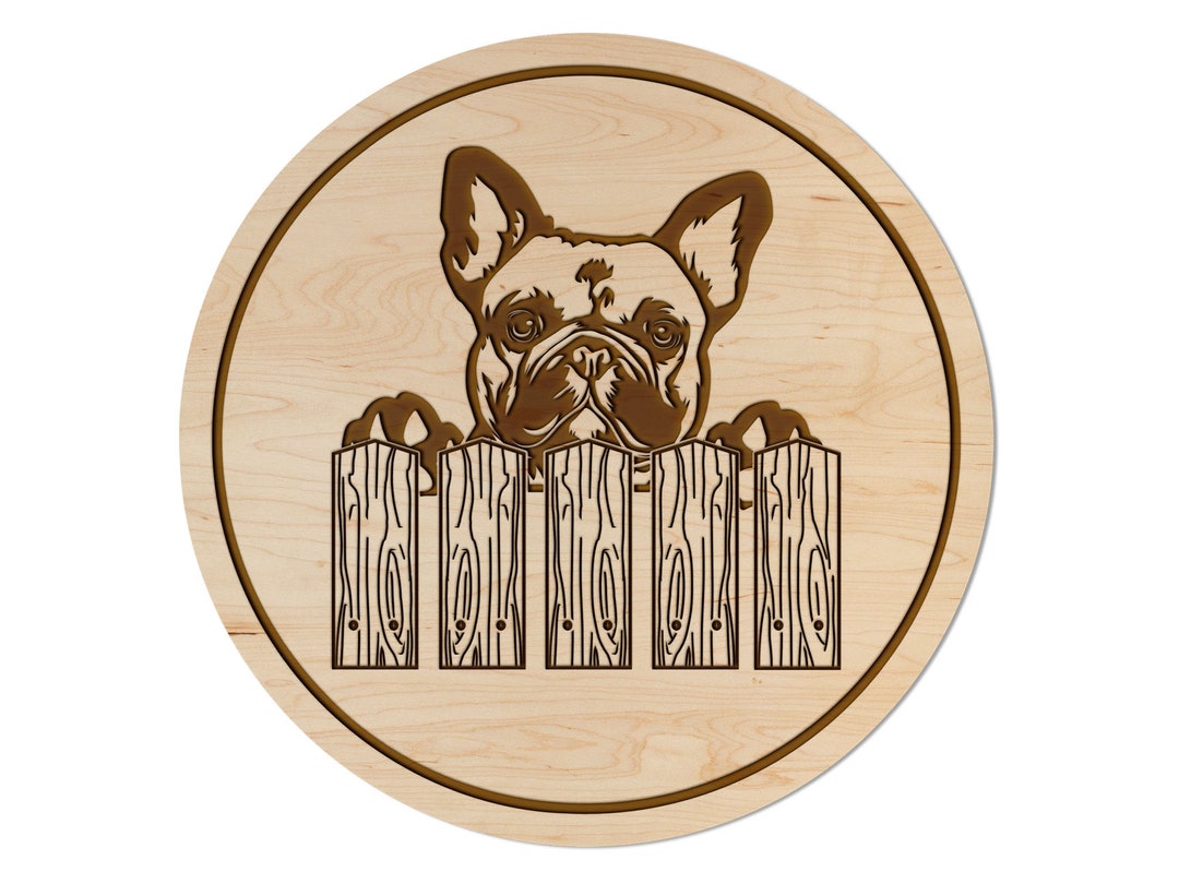 Dog Coaster – Multiple Breeds Available - Crafted From Cherry or Maple ...