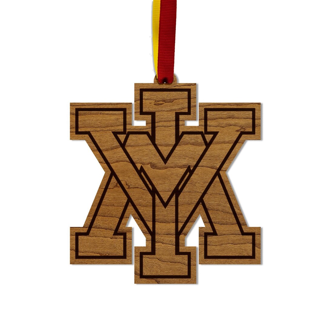 Virginia Military Institute VMI Ornament – Crafted From Cherry and ...