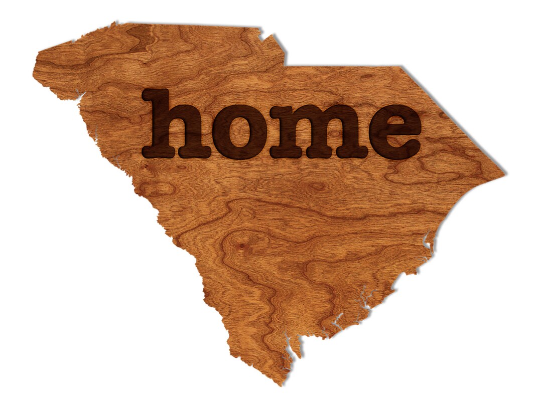 Home State Map All 50 States Available Crafted From Cherry - Etsy