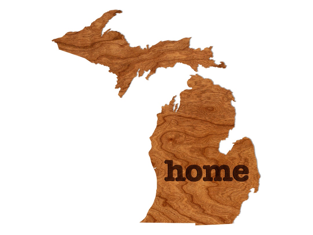Home State Map All 50 States Available Crafted From Cherry or Maple ...
