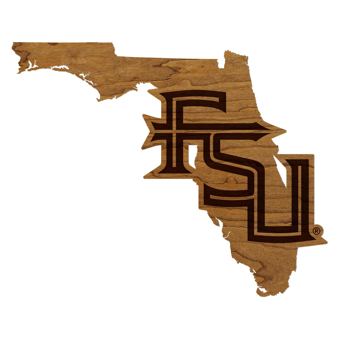 Florida State University FSU on State Wall Hanging - Crafted From ...