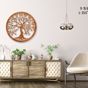 Tree of Life – Wall Hanging – Crafted From Cherry or Maple Wood - Etsy